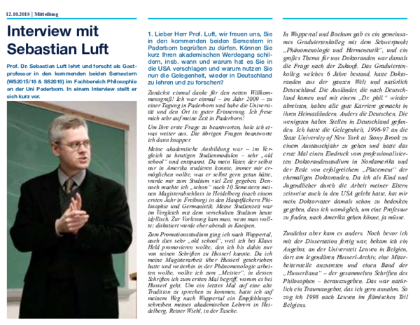 (PDF) Interview with Luft in Paderborn (in German) from 2015