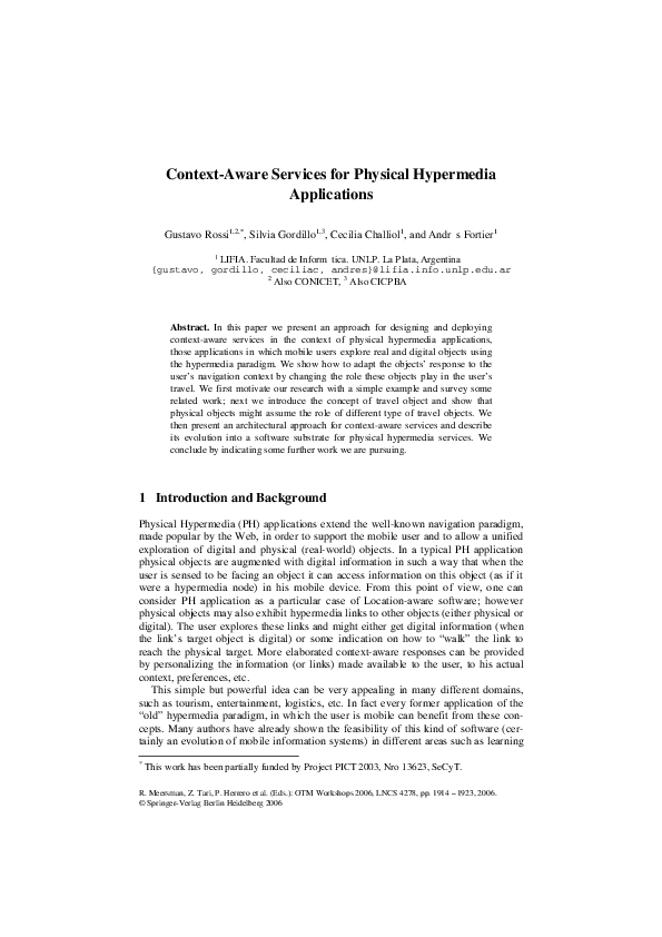 (PDF) Context-Based e-Learning Composition and Adaptation