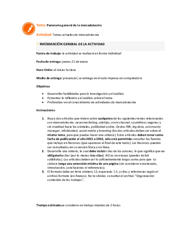 (PDF) Tema: Panorama general de la mercadotecnia INFORMACIÓN GENERAL DE ...