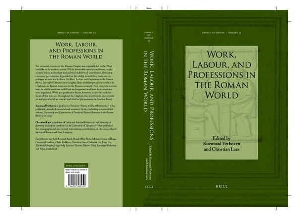 (PDF) Work, Labour, and Professions in the Roman World