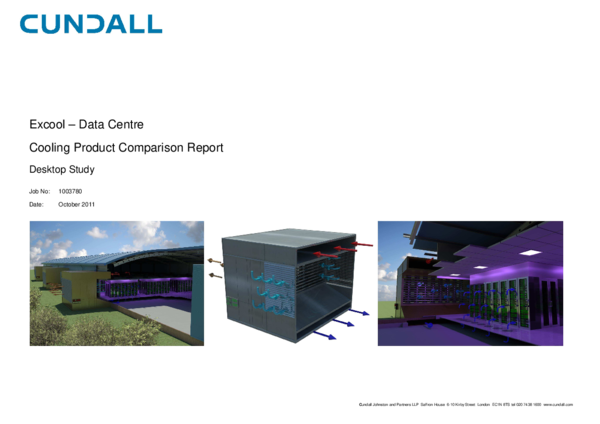 (PDF) Excool – Data Centre Cooling Product Comparison Report