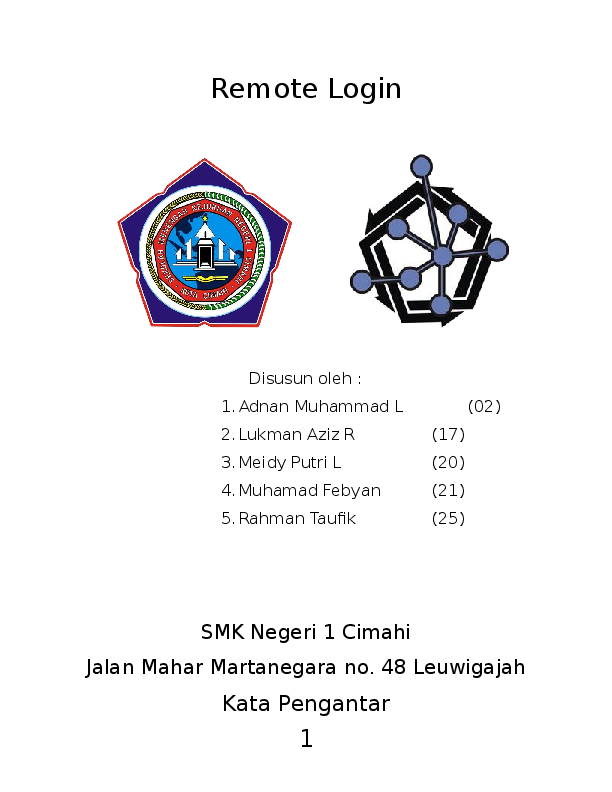 (DOC) Remote Login menggunakan Telnet dan SSH