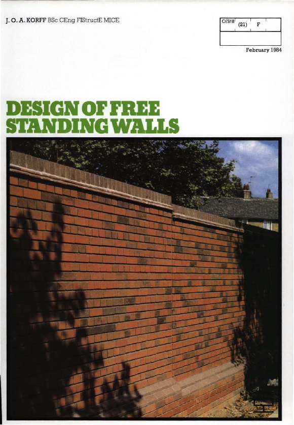 (PDF) Structure Free Standing Walls