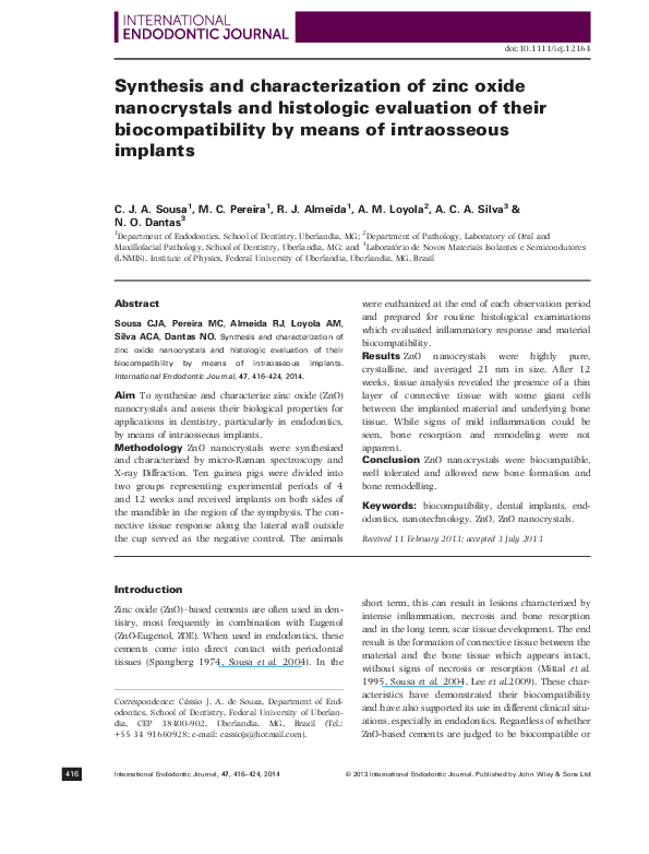 (PDF) Synthesis and characterization of zinc oxide nanorods on silicon for the fabrication of ...