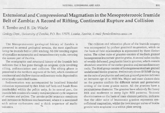 (PDF) Extensional and Compressional Magmatism in the Mesoproterozoic ...