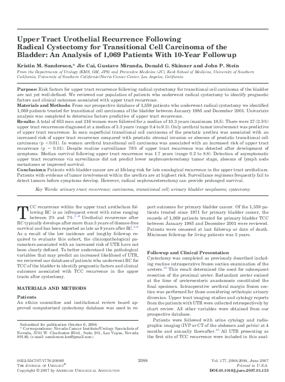 (PDF) Laparoscopic distal ureterectomy and anastomosis for management ...