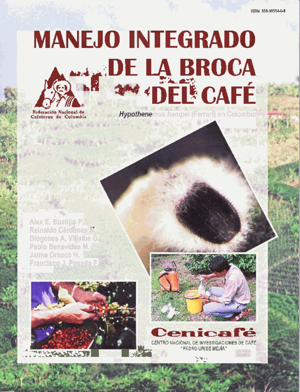 (PDF) Manejo integrado de la broca del café Hypothenemus hampei en Colombia
