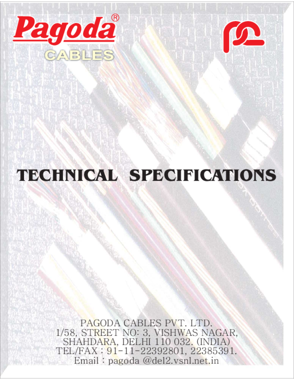 (PDF) Construction of cables