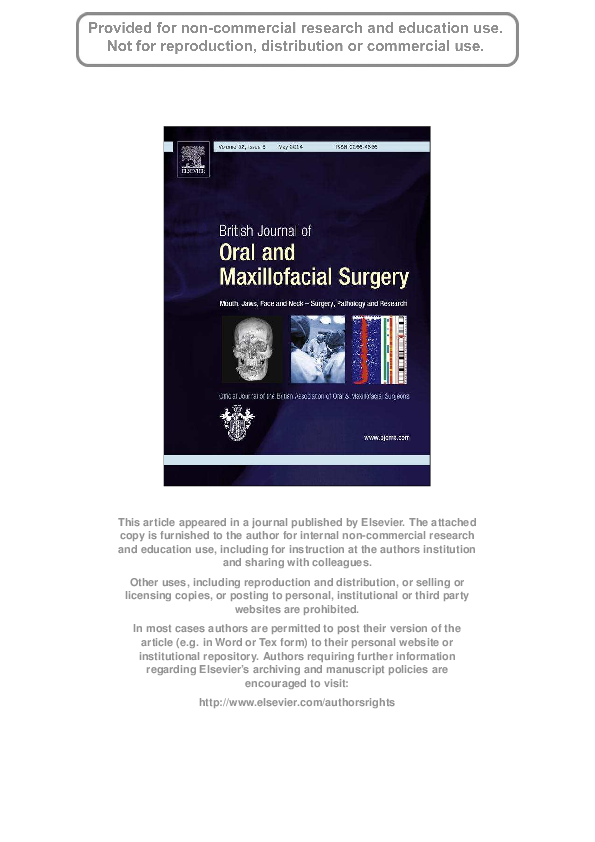 (PDF) Evidence based management of Bell's palsy | Jim McCaul and Luke ...