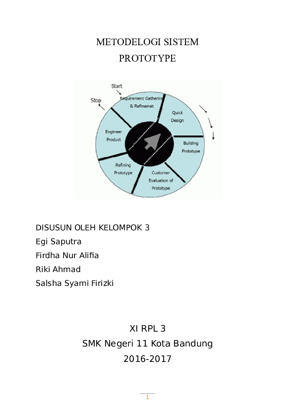 (DOC) METODELOGI SISTEM PROTOTYPE | Sidiq Nugraha - Academia.edu