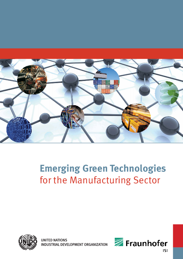(PDF) Emerging Green Technologies for the Manufacturing Sector