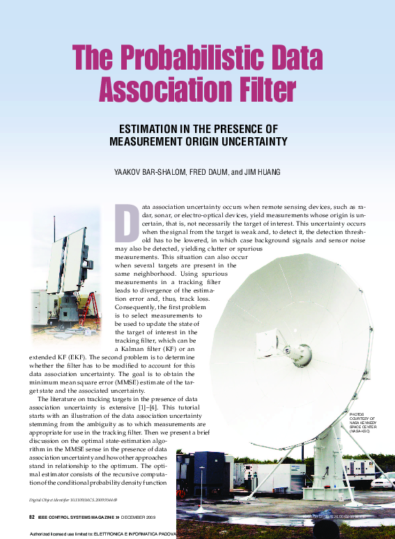 (PDF) Bar shalom PDAF