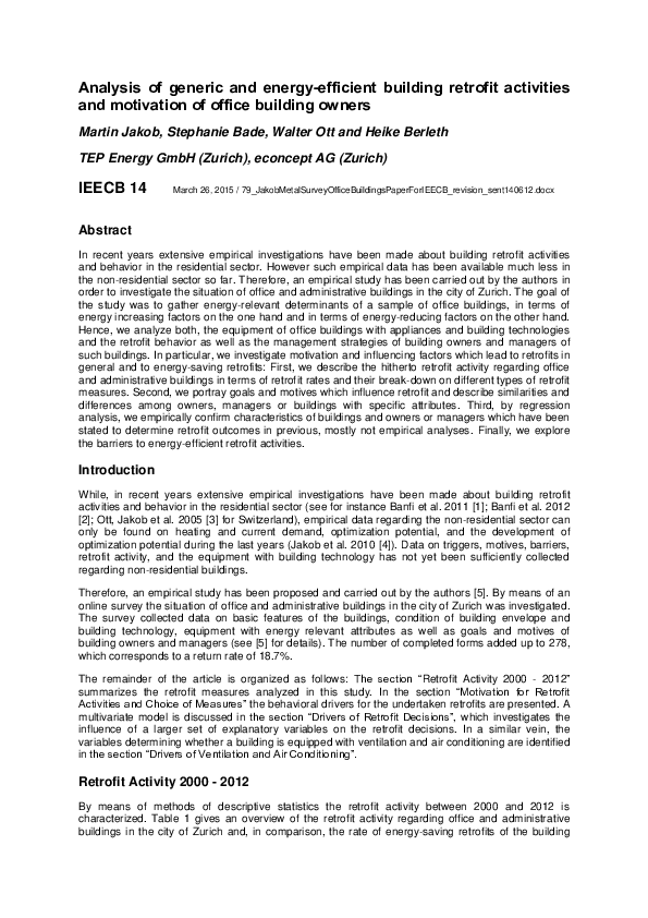 (PDF) An Analysis of Direct and Indirect Benefits and Costs of Energy ...