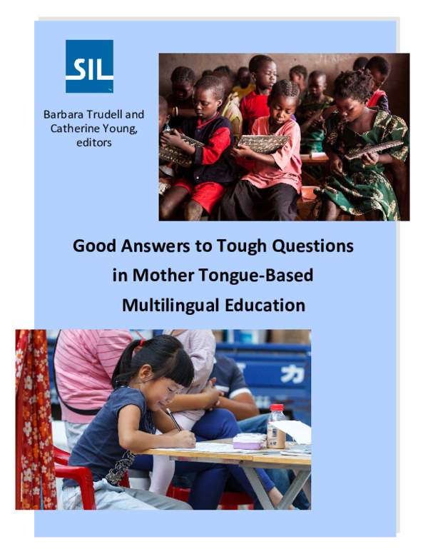 (PDF) How can pilot MTB MLE programs be successfully scaled up? In Good ...