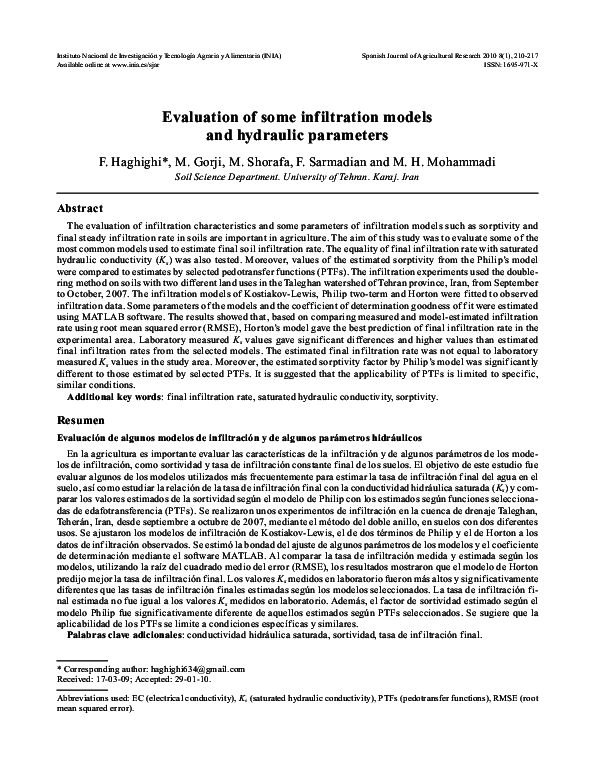 le problème d'infiltration critique