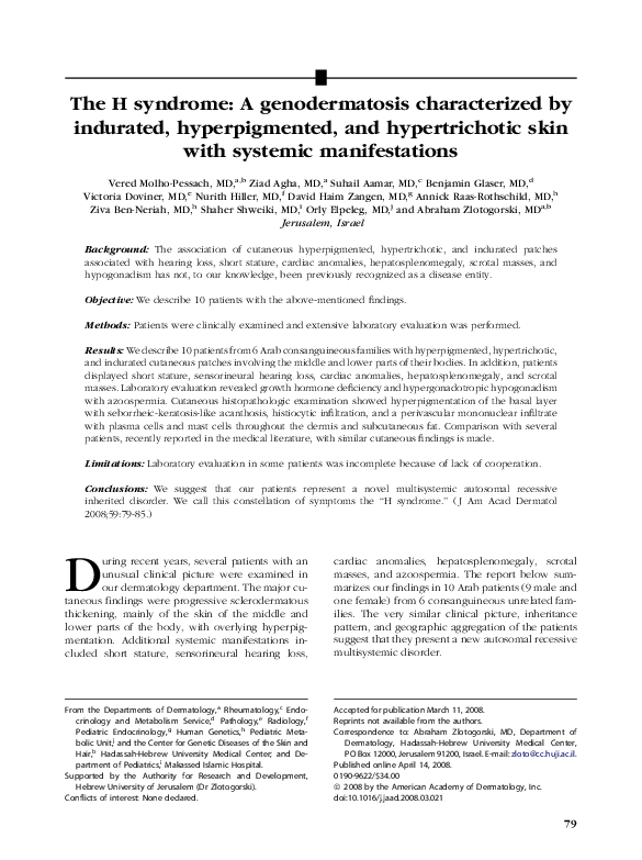 (PDF) Netherton Syndrome, a Case Report and Review of Literature ...