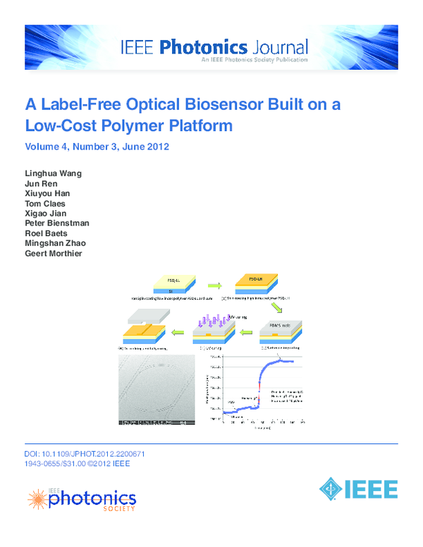 (PDF) A Label-Free Optical Biosensor Built on a Low-Cost Polymer Platform