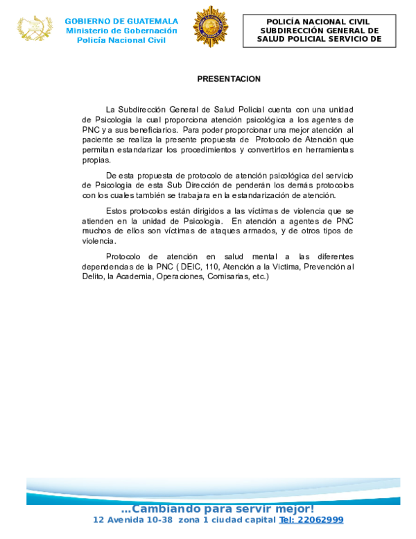 (DOC) Protocolo de atencion psicologica