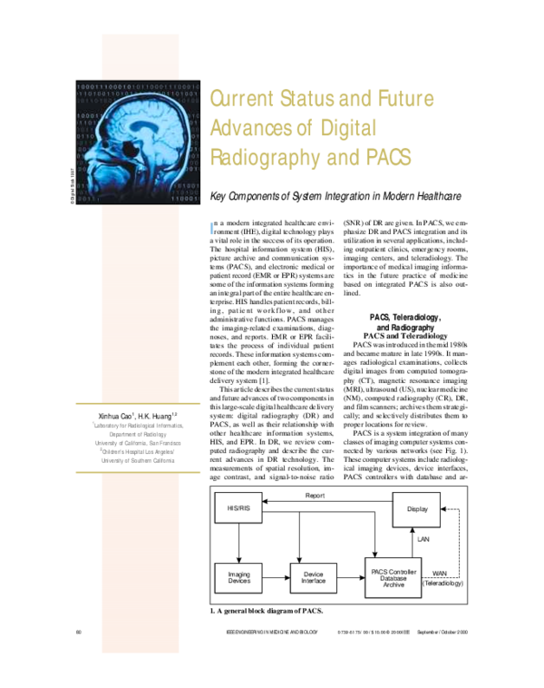 (PDF) Current status and future advances of digital radiography and PACS