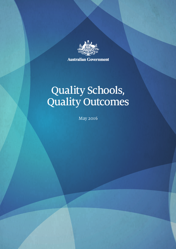 (PDF) Quality Schools, Quality Outcomes