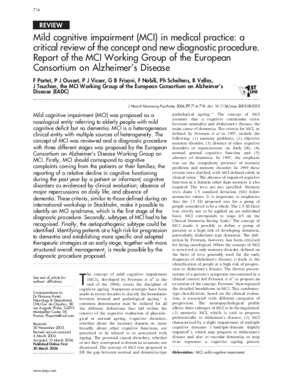 (PDF) Validation of two inventories for the diagnosis and monitoring of ...