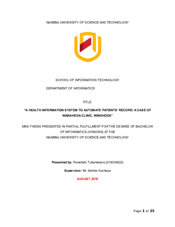 (DOC) MINI THESIS