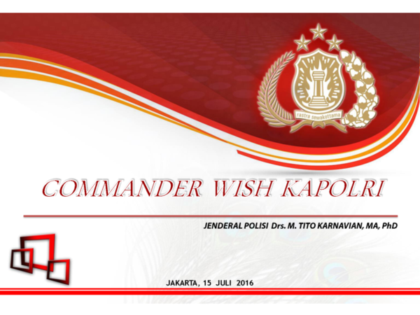 (PDF) Paparan Program Prioritas Kapolri Jenderal Polisi Tito Karnavian
