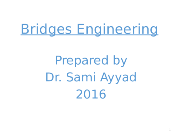 (PPT) ASU-Bridges
