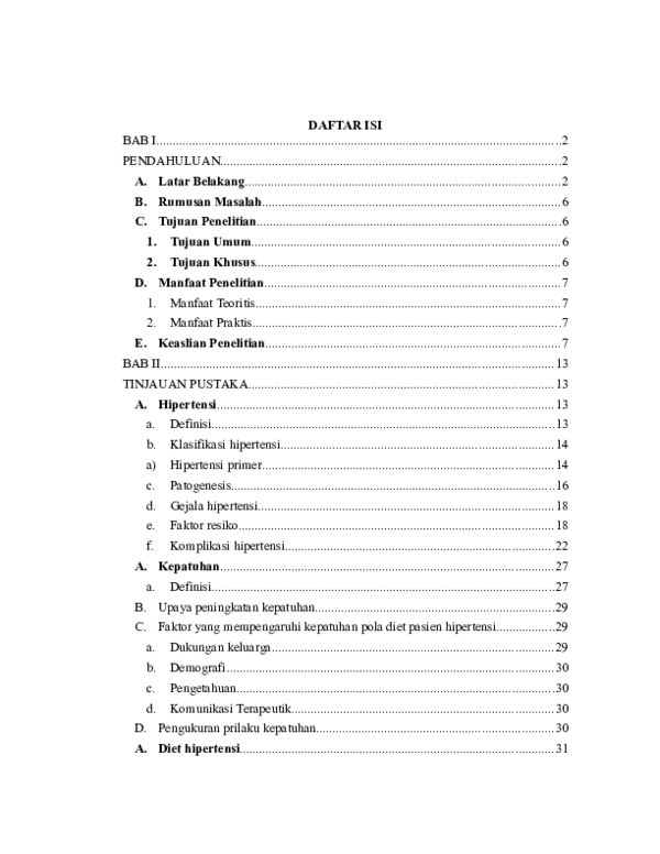 (DOC) DAFTAR ISI BAB I 2 PENDAHULUAN 2