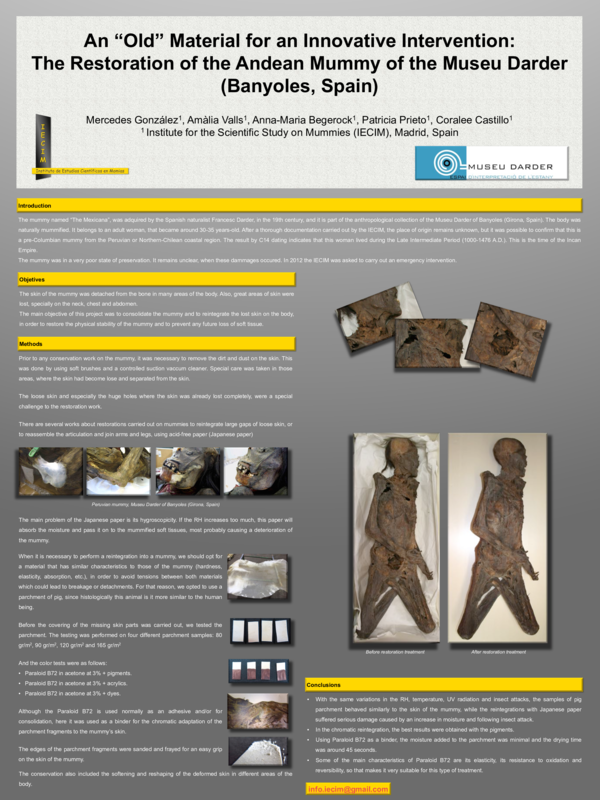 (PDF) An " Old " Material for an Innovative Intervention: The ...