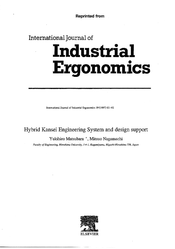 (PDF) Hybrid Kansei engineering system and design support