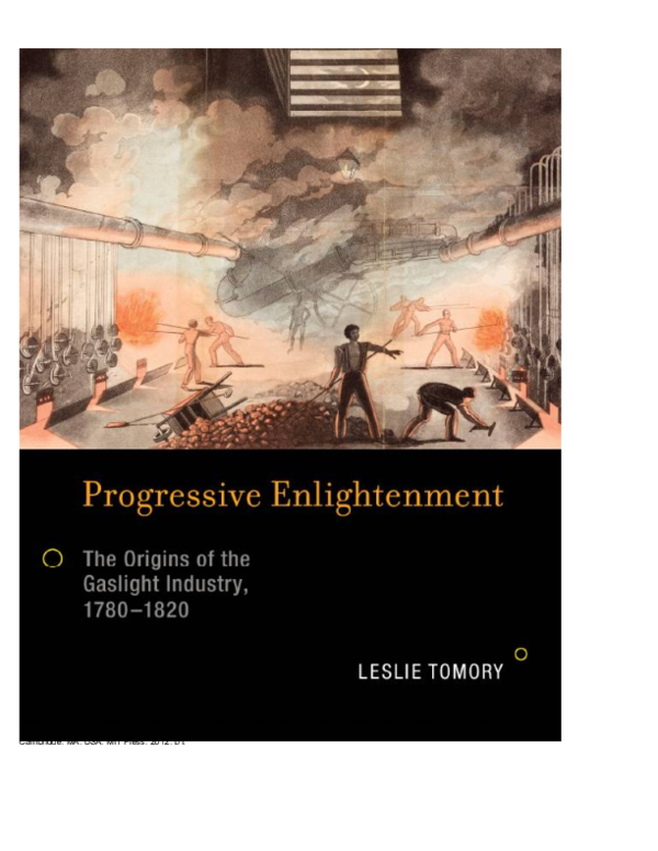 (PDF) Progressive Enlightenment: the Origins of the Gaslight Industry ...