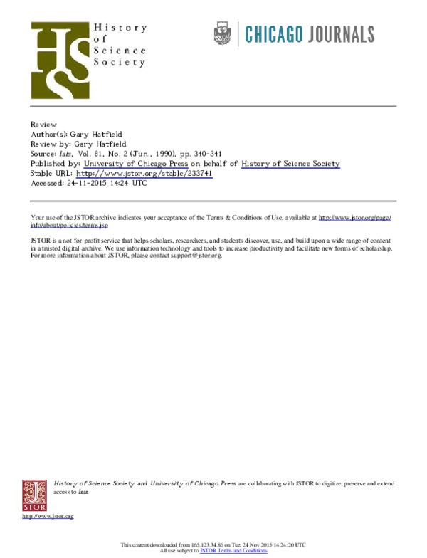 (PDF) Book Review:Theories at Work: On the Structure and Functioning of ...