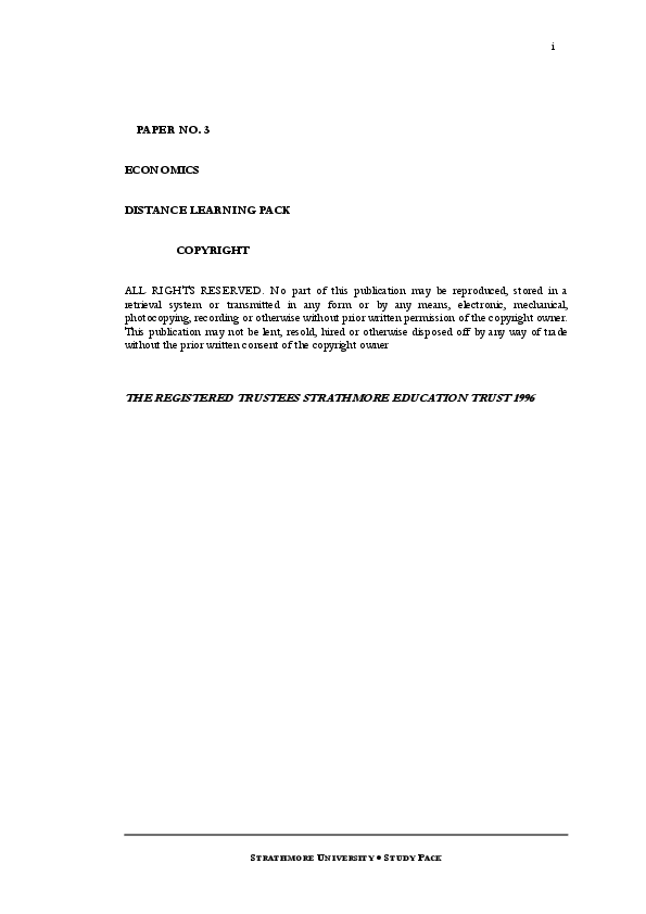 (PDF) CPA 2 ECONOMICS NOTES