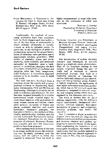 (PDF) Network analysis and synthesis: A modern systems theory approach by Brian D.O. Anderson ...