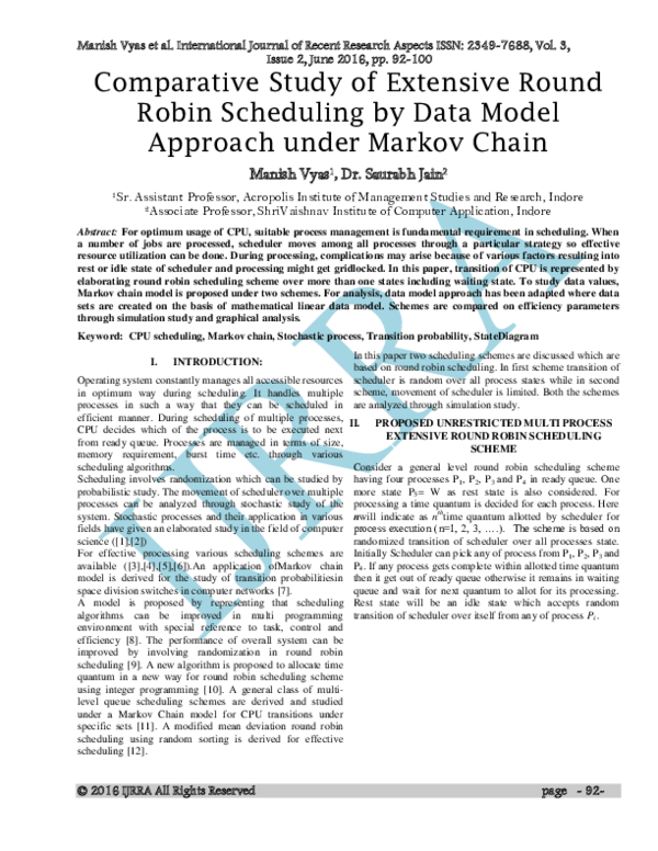 (PDF) Comparative Study of Extensive Round Robin Scheduling by Data ...