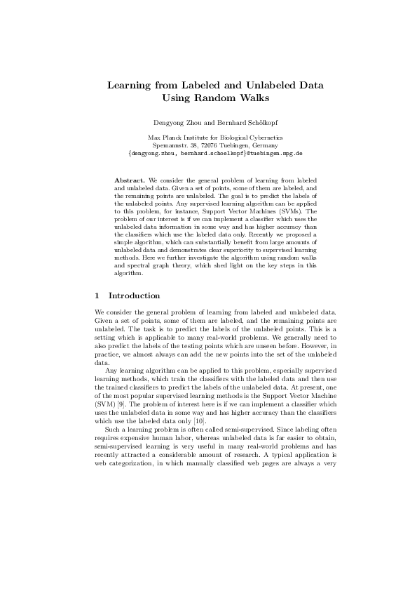 Pdf Learning From Labeled And Unlabeled Data Using A Minimal Number Of Queries