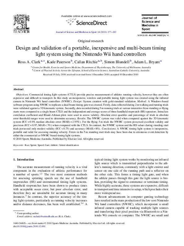 (PDF) Design and validation of a portable, inexpensive and multi-beam ...