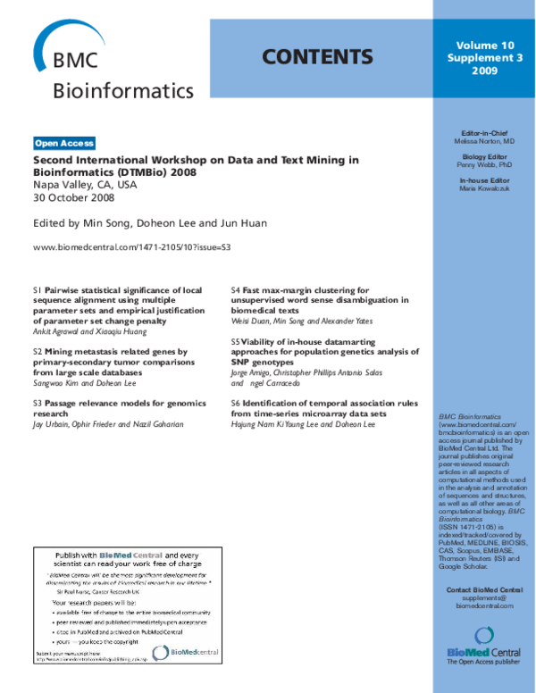 (PDF) Pairwise Statistical Significance of Local Sequence Alignment Using Sequence-Specific and ...