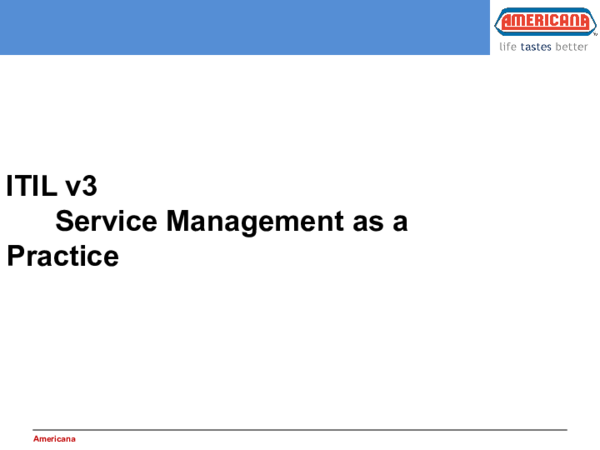 (PPT) ITIL Foundation