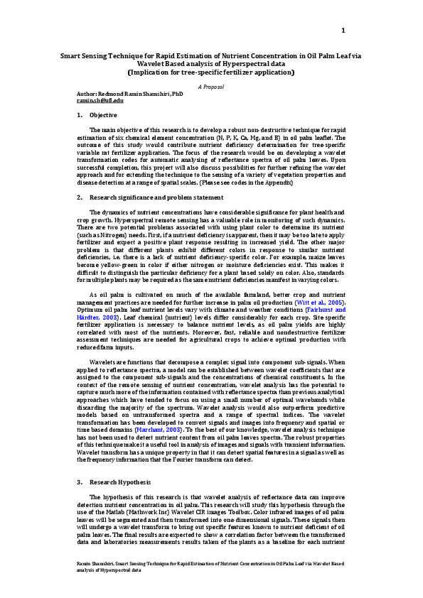 (PDF) Smart Sensing Technique for Rapid Estimation of Nutrient Concentration in Oil Palm Leaf ...