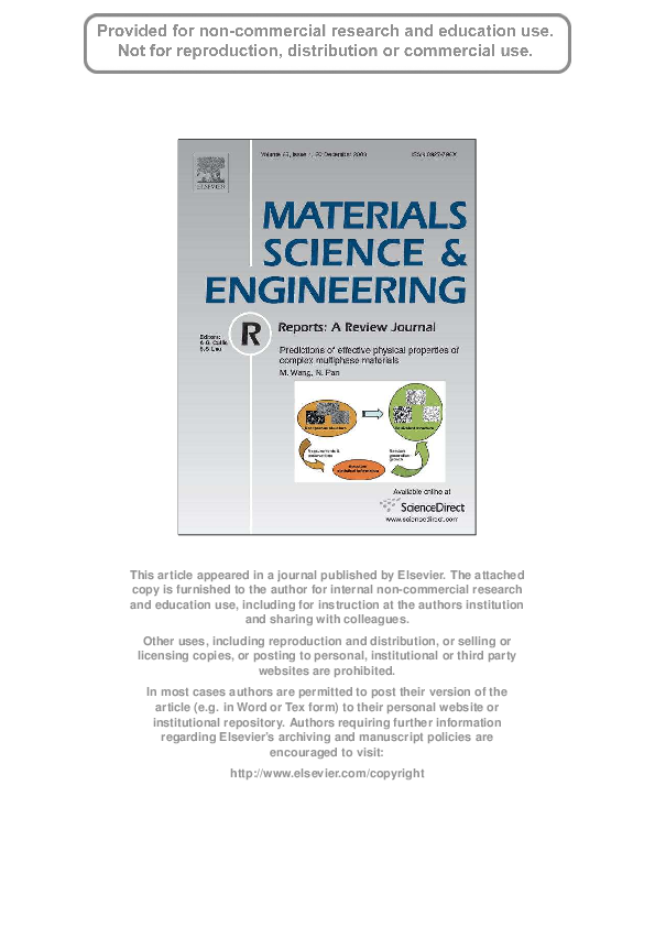 Pdf Predictions Of Effective Physical Properties Of Complex Multiphase Materials