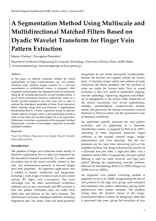 Pdf A Segmentation Method Using Multiscale And Multidirectional
