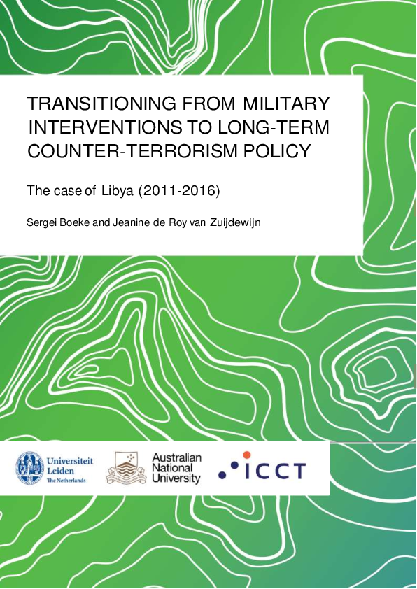 (PDF) Transitioning from military interventions to long-term counter ...