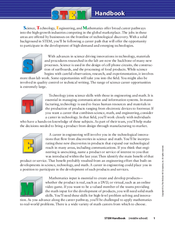 (PDF) Stem handbook