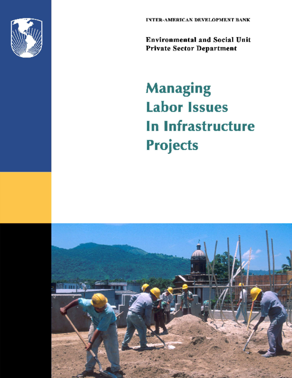 (PDF) Managing Labor Issues in Infrastructure Projects