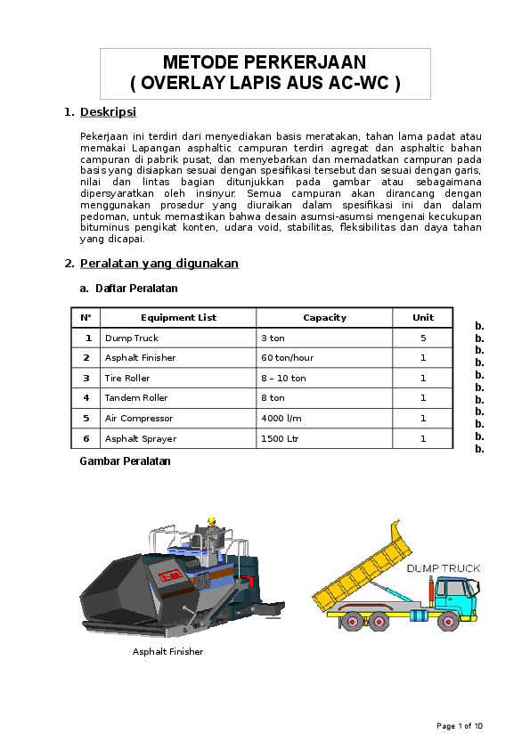 (DOC) Metode Kerja Overlay sampai RAB