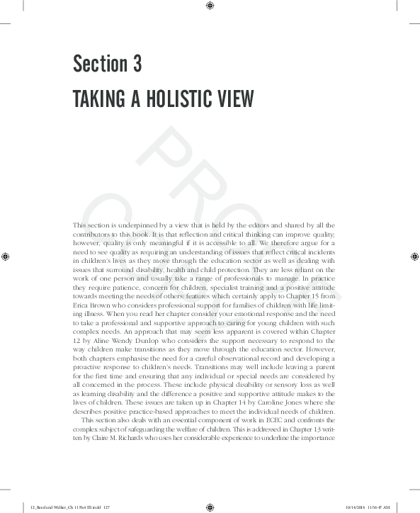 (PDF) Section 3 TAKING A HOLISTIC VIEW