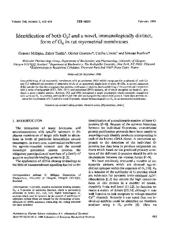 (PDF) Identification of both Gi2 and a novel, immunologically distinct, form of Go in rat ...