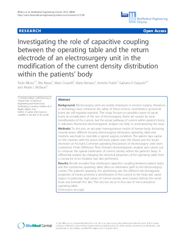 (PDF) Investigating the role of capacitive coupling between the ...
